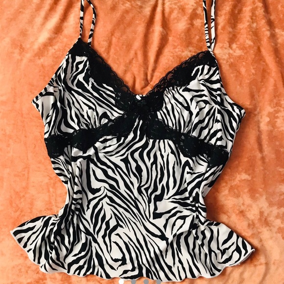Urban Outfitters | Tops | Zebra Print Y2k Cami | Poshmark